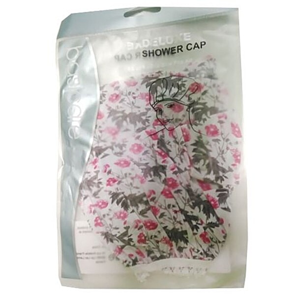 Buy Basicare Pvc Shower Cap - (Grey & Red) Online at Best Price of Rs null - bigbasket