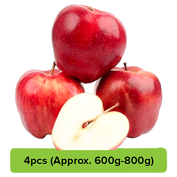 Buy Fresho Apple Kinnaur 4 Pcs Online at the Best Price of Rs 89.68 ...