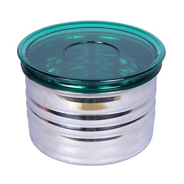 Buy Agromech Premium Lays Staineless Steel Round Shape Medium Box With ...