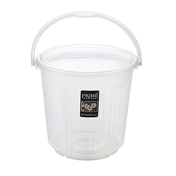 Buy PRIME Bucket 260 With Plastic Handle Transparent Online at Best ...