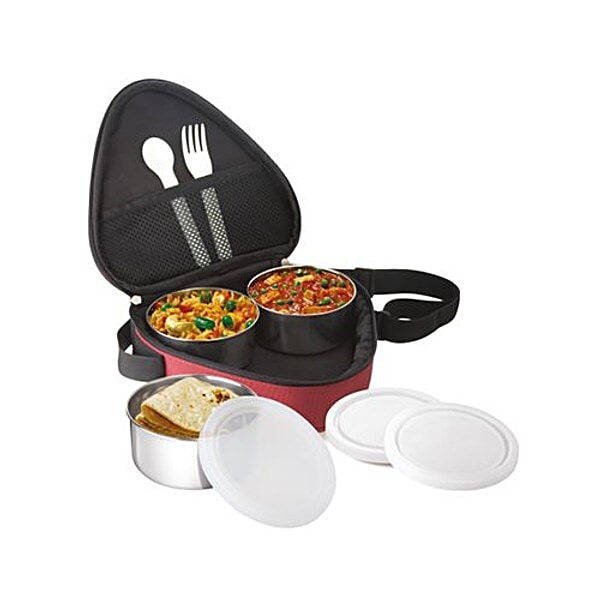 Buy Big Plastics Triola Triangle Shape Insulated Pouch - Stainless ...