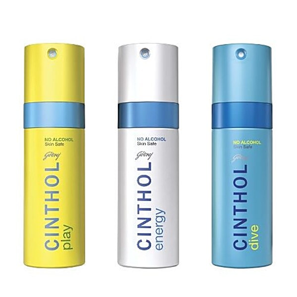 Buy Cinthol Deo Combi Pack - Energy, Intense & Play Online at Best ...