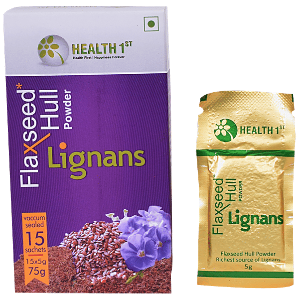 Buy Health 1St Flaxseed Hull Powder Lignans 75 Gm Online At Best Price ...