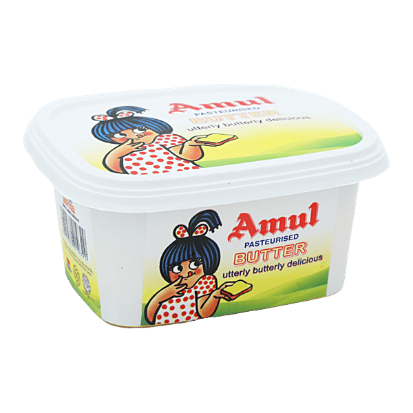Buy Amul Butter Pasteurized 200 Gm Tub Online At Best Price of Rs 106 ...