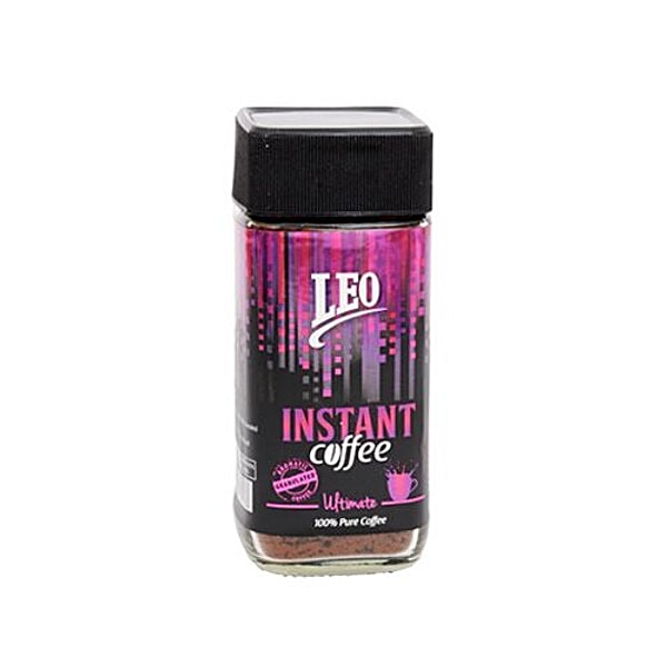 Buy Leo Instant Coffee - Ultimate Pure 50 gm Jar Online at Best Price ...