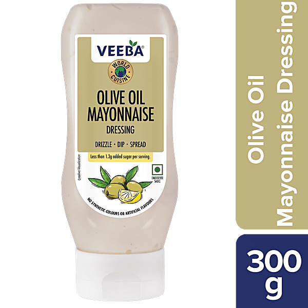 Buy Veeba Mayonnaise Olive Oil 300 Gm Online At Best Price of Rs 199 ...