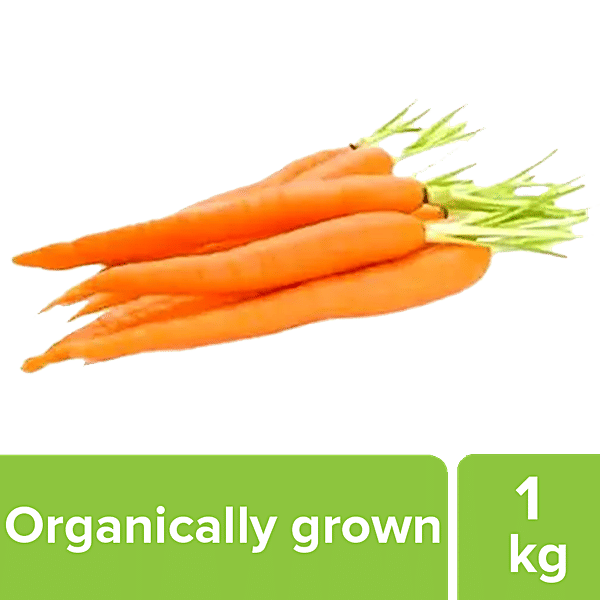 Buy Fresho Carrot Orange Organically Grown 1 Kg Online at the Best ...
