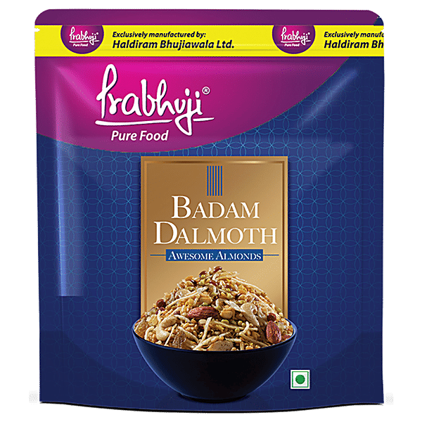 Buy PRABHUJI PURE FOOD Badam Dalmoth - Awesome Almonds Online at Best ...