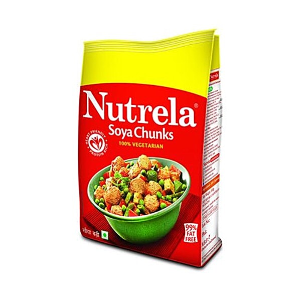 Buy Nutrela Soya Chunks 500 Gm Online at the Best Price of Rs null ...
