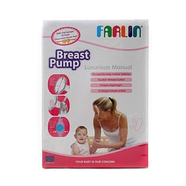 Buy Farlin Color Manual Breast Pump W/Bottle, Bf 640 - Blue Online at Best Price of Rs 1550 ...