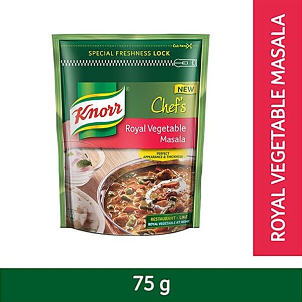 Buy Knorr Chefs Royal Vegetable Masala 75 Gm Online at the Best Price ...