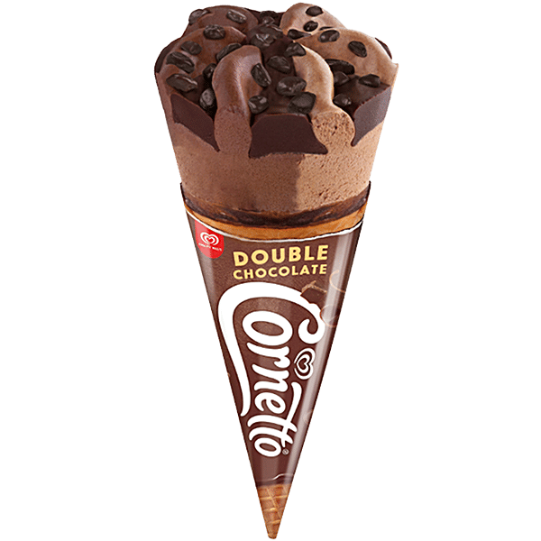 Buy Kwality Walls Cornetto Double Chocolate Frozen Dessert 105 Ml ...