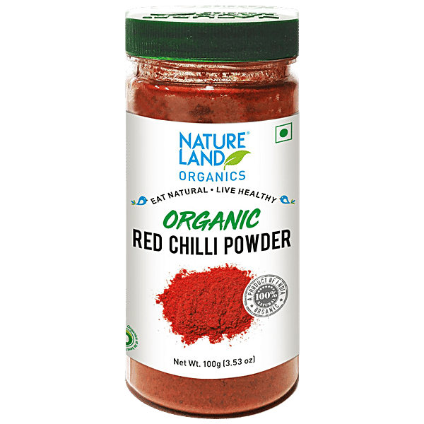 Buy Natureland Organics Powder-RedChilli Online at Best Price of Rs 46.75 - bigbasket