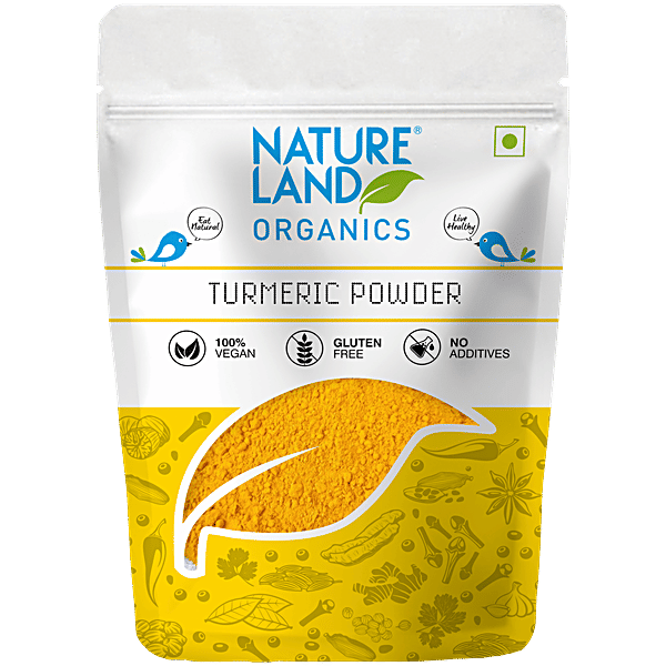 Buy Natureland Organics Powder-Turmeric Online at Best Price of Rs 59.5 ...