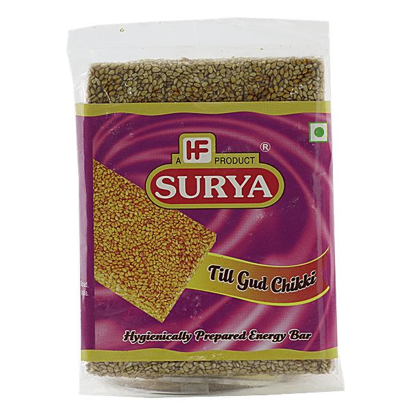 Buy Surya Chikki - Till, Gud Online at Best Price of Rs 45 - bigbasket
