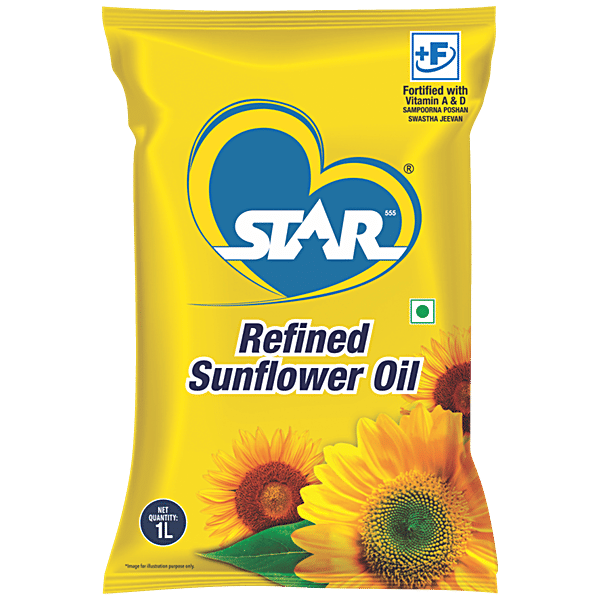Buy Star 555 Refined Oil - Sunflower Online at Best Price of Rs 117.5 ...