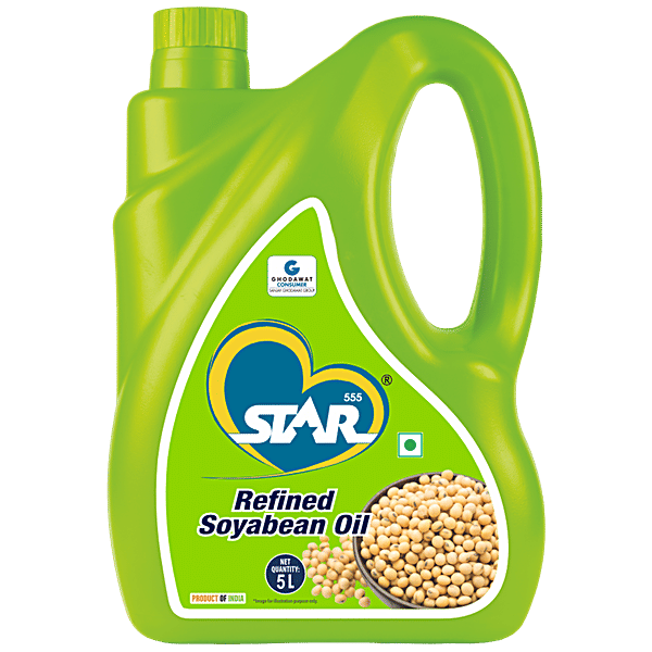Buy Star 555 Refined Oil - Soyabean Online at Best Price of Rs 565.5 ...
