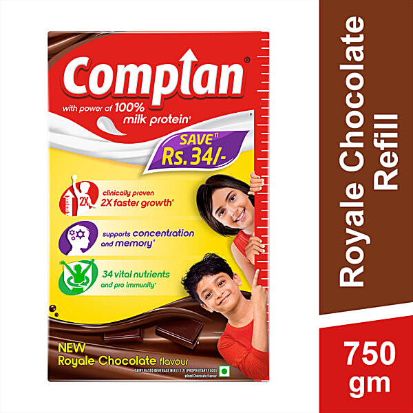 Buy Complan Health Drink Classic Chocolate 750 Gm Online At Best Price ...