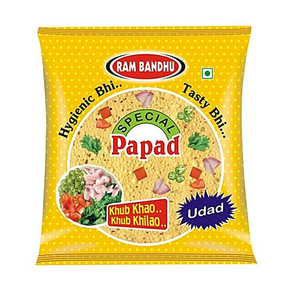 Buy Ram Bandhu Papad - Udad Special Online at Best Price of Rs 80 ...