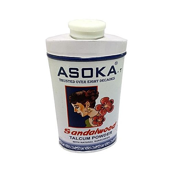 Buy Asoka Talcum Powder Sandal Wood 70 Gm Tin Online at the Best Price ...