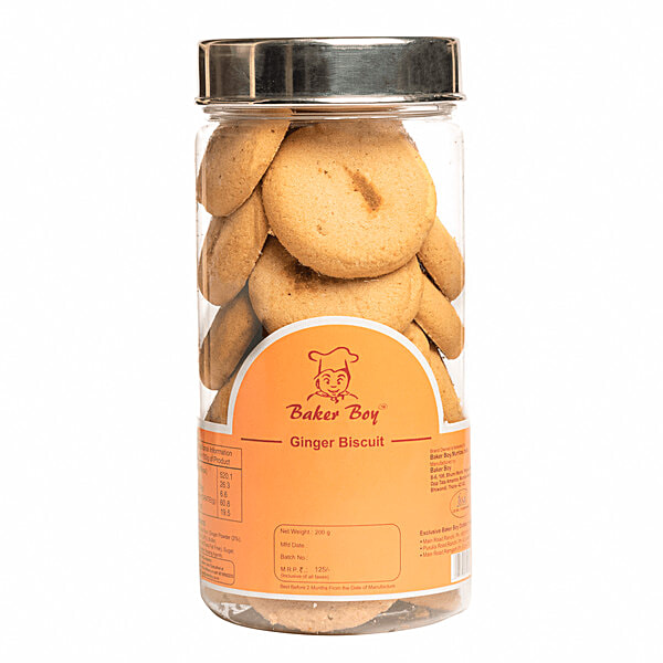 Buy Baker Boy Cookies Ginger 200 Gm Online at the Best Price of Rs 125 ...