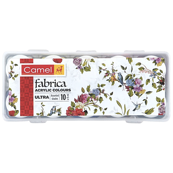 Buy Camel Fabrica Acrylic Colours - Ultra, 10 Shades Online at Best ...