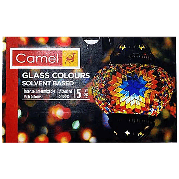 Buy Camel Solvent Based Glass Colour - 5 Shades Online at Best Price of ...