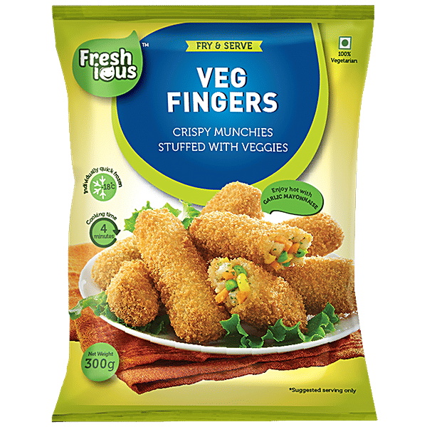Buy Freshious Heat & Eat - Veg Finger Online at Best Price of Rs 135 ...