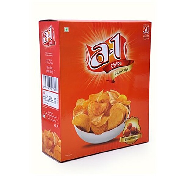 Buy A-1 Chips Potato Chips - Chilli Tomato Online at Best Price of Rs ...