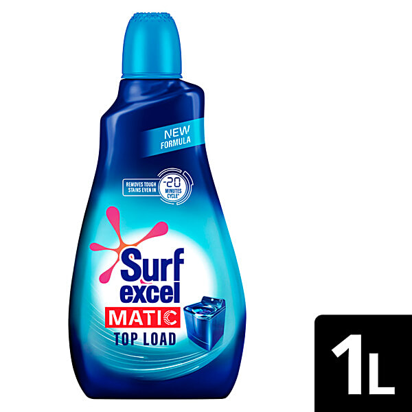 Buy Surf Excel Liquid Detergent Matic Top Load 1 Ltr Online At Best ...