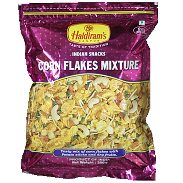 Buy Haldirams Namkeen Cornflakes Mixture 350 Gm Online At Best Price of Rs 125 - bigbasket