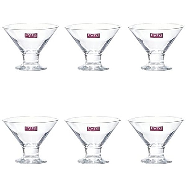 Buy Lyra Ice Cream Dessert Bowl - Crema Glass Online at Best Price of ...