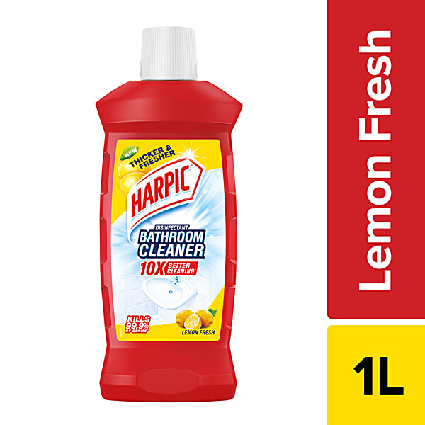 Buy Harpic Bathroom Cleaner - Lemon 1 ltr Online at Best Price. of Rs ...