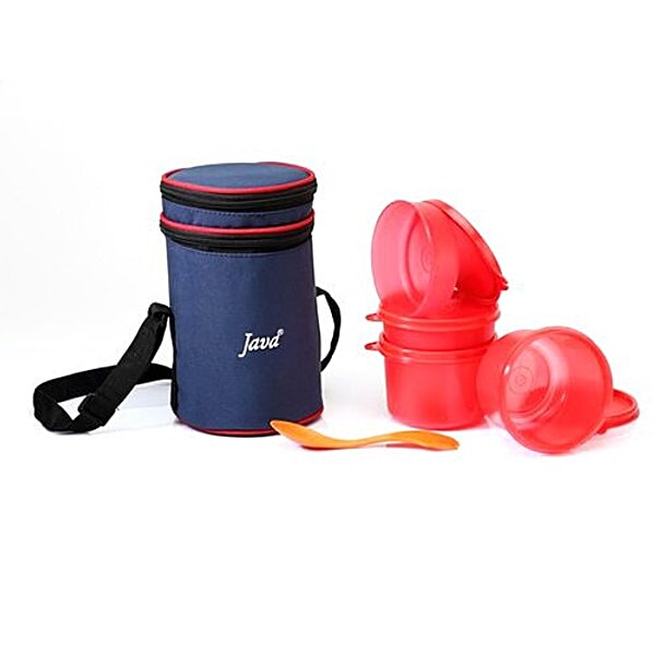 Buy Java Round Lunch Box - Red Online at Best Price of Rs 639.2 - bigbasket