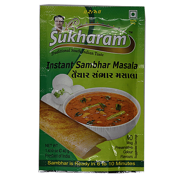 Buy Sukharam Instant Masala - Sambhar Online at Best Price of Rs 30 ...