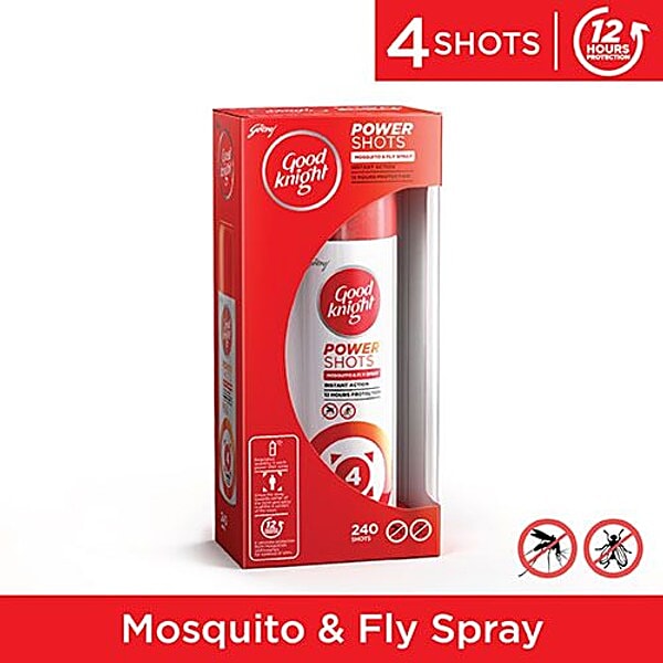 Buy Good Knight Advanced Power Shots Mosquito & Fly Spray Online at ...