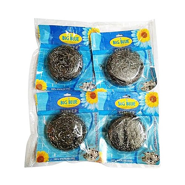 Buy Big Blue Silver Steel Wool Scrub Online at Best Price of Rs 99 ...