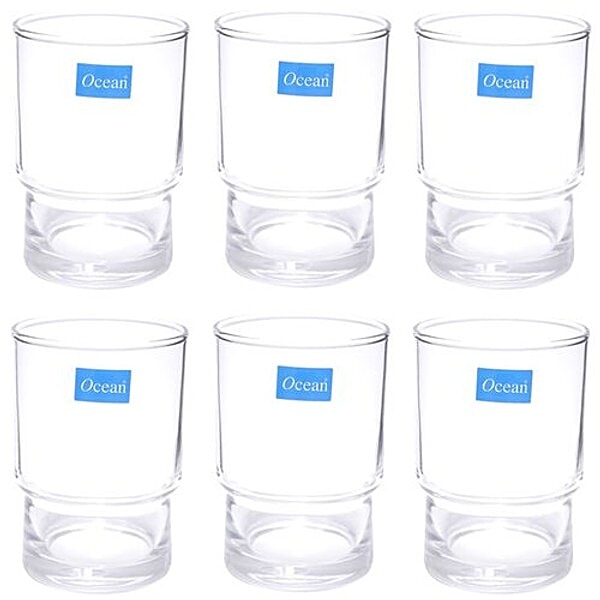 Buy Ocean Juice Water Glass Set - Stack Glasses Online at Best Price of ...