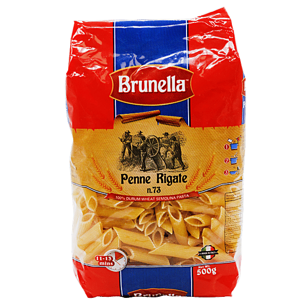 Buy Brunella Pasta - Penne Rigate 073 500 gm Online at Best Price. of ...