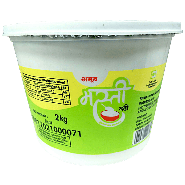 Buy Amul Masti Dahi Online at Best Price of Rs 185 - bigbasket