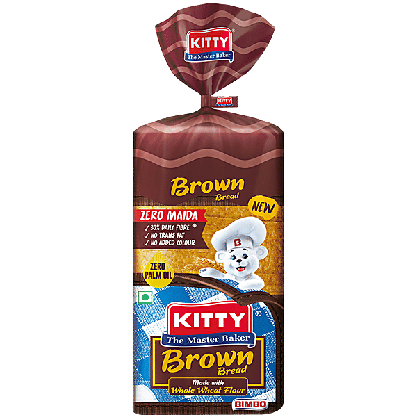 Buy Kitty Zero Maida Brown Bread - With No Palm Oil Online at Best ...