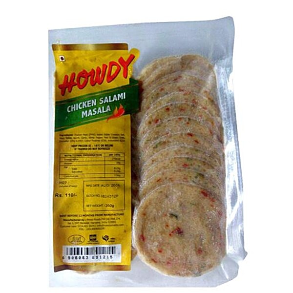 Buy Howdy Chicken - Salami Masala Sliced Online at Best Price of Rs 110 ...