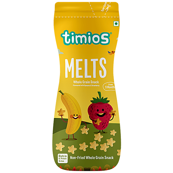 Buy Timios Melts Non-Fried Whole Grain Snack - Flavoured with Banana ...