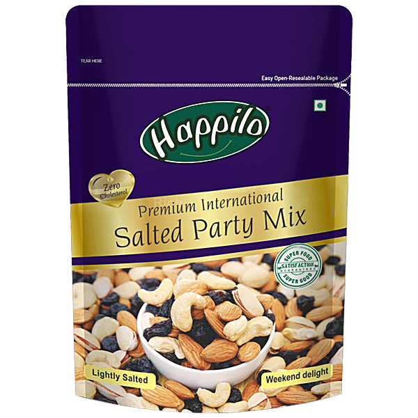 Buy Happilo Salted Party Mix Premium International 200 Gm Online At ...