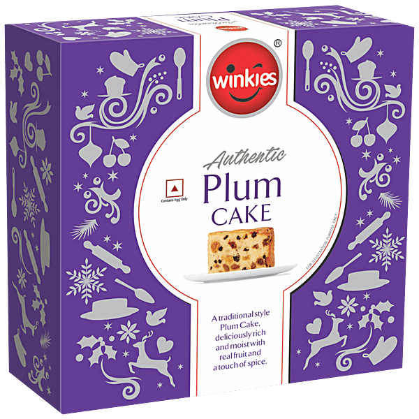 Buy Winkies Authentic Plum Cake - Traditional Style, Real Fruit, Rich ...
