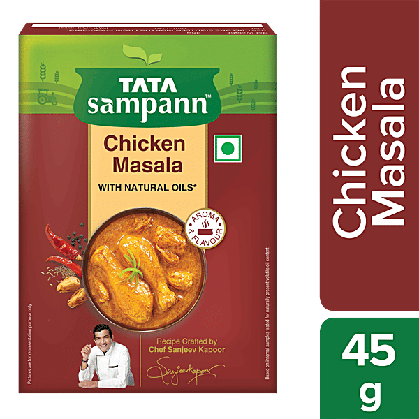 Buy Tata Sampann Masala Chicken 45 Gm Online At Best Price of Rs 44.1 ...