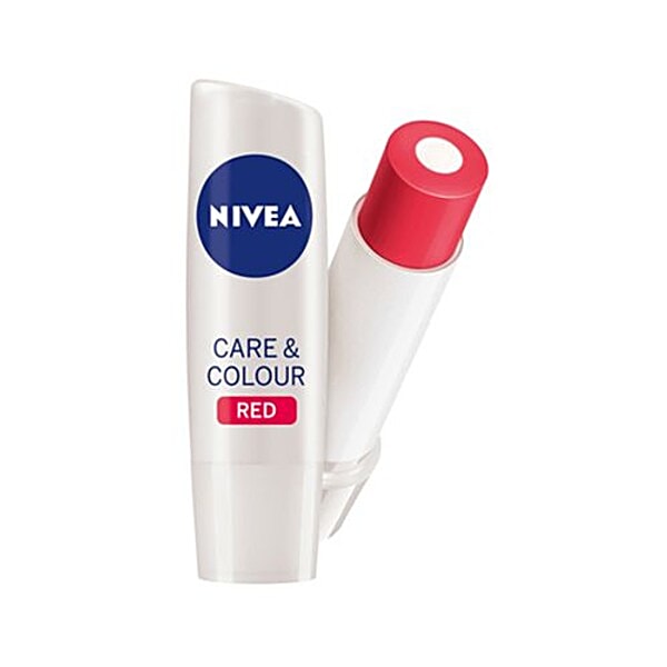 Buy NIVEA Lip Balm - Care & Colour Ruby Red Online at Best Price of Rs ...