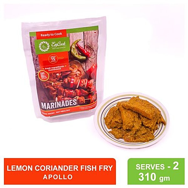 Buy Ezycook Lemon Coriander Fish Fry, Apollo Fish - Ready To Cook Sea ...