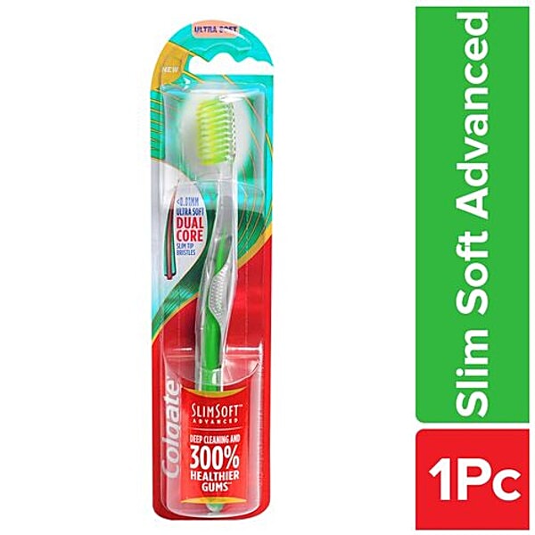Buy Colgate Toothbrush Slimsoft Advanced Soft Bristles 1 Pc Online At ...