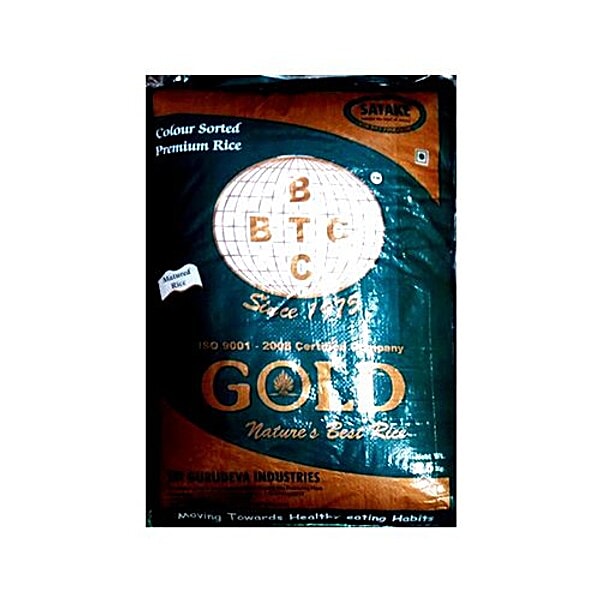 Buy BTC GOLD Sona Masoori Steam Rice 25 kg Online at Best Price. of Rs ...